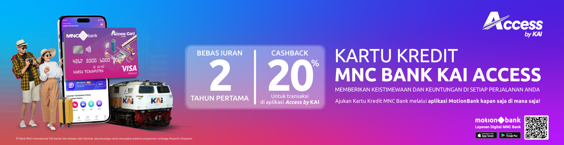 Kartu Kredit MNC Bank KAI Access - MNC